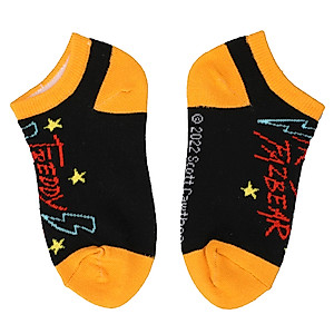 Five Nights at Freddy's Slogan Youth 6-Pack Ankle Socks