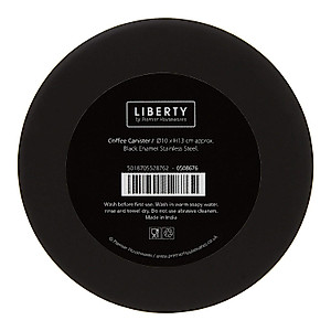 Premier Housewares Coffee Canister - Black