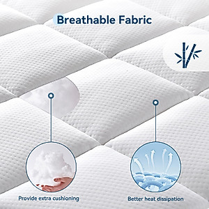 ONENICE 6 Inch Twin Mattress for Kids Adults Single Bed, Breathable Gel-Memory Foam Plus Pillowtop Mattress in a Box for Pressure Relief, CertiPUR-US Certified, Fiberglass-Free