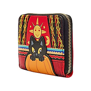 Disney Hocus Pocus Dani Binx Zip Around Wallet