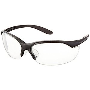Howard Leight by Honeywell Vapor II Sharp-Shooter Shooting Glasses, Clear Lens (R-01535)