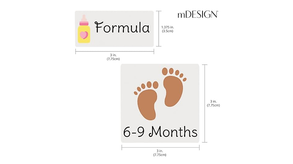 Stylish Organization Labels for Your Nursery & Playroom