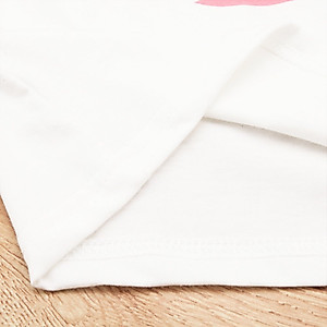 MH-Lucky Baby Girl Clothes Infant Outfits Set 2 Pieces Long Sleeved Tops + Pants (12-18 Months, Pink)