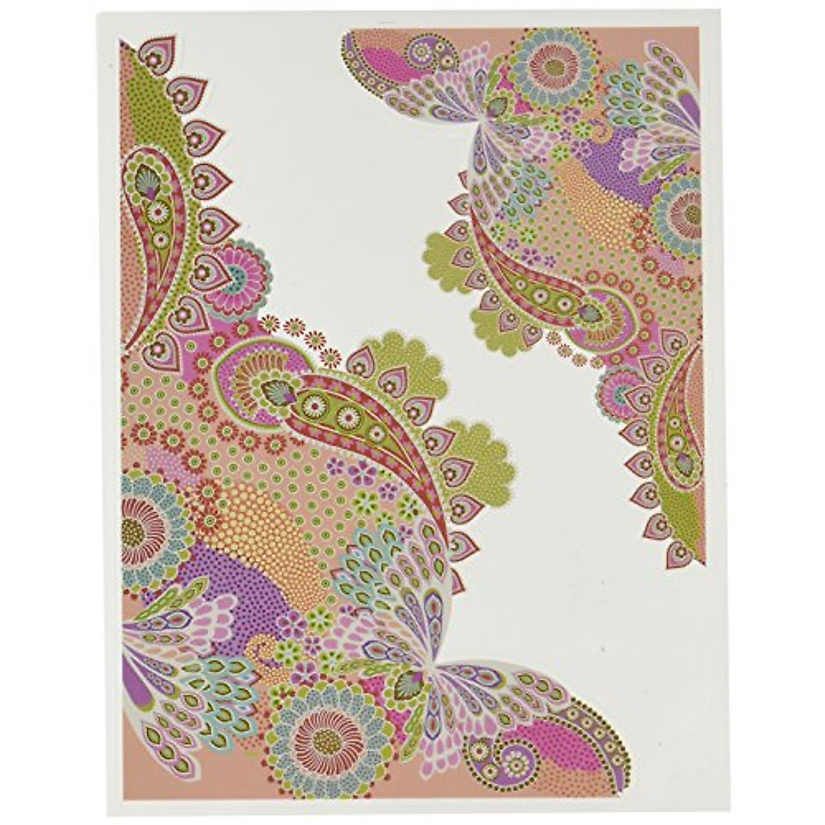 me & my BIG ideas Removable Laptop Sticker, Bliss- Pink Corners