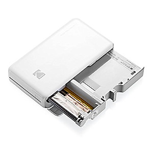 KODAK Mini2 Instant Photo Printer (Black) Basic Bundle + Paper (20 Sheets) + Deluxe Case, AMZKODMP2K1B