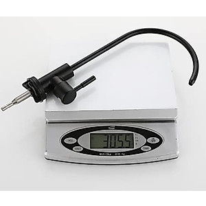 HOMCBEC Lead-Free Reverse Osmosis Faucet Drinking Water Filter Faucet Stainless Steel 304 Kithen Sink Faucet (Matte Black)