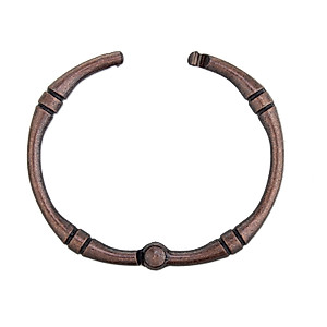 TCMAO Shower Curtain Hooks, Rustproof Decorative Shower Curtain Rings Metal Round Shower Hooks for Bathroom Shower Rod, 12 Pack (Oil Rubbed Bronze)