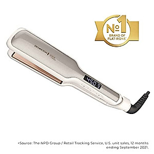 REMINGTON Shine Therapy Argan Oil & Keratin Infused 2 Inch Hair Straightener/Flat Iron