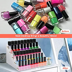 Paint Organizer Rack with Brush Holder 5-Tire – Durable, Easy Assembly Storage Stand for Art Supplies, Paint Bottles, and Craft Rooms - 12.1in