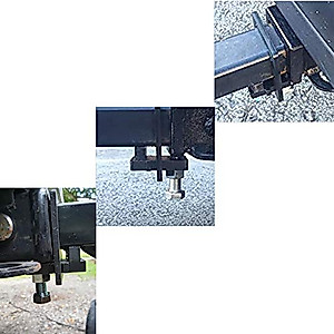 NIXFACE 2" Heavy Duty Hitch Coupling Clamp - Anti Rattle Device Tightener Receiver