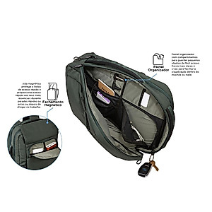 THULE(スーリー) Suree 3204491 Paramount Convertible Backpack, Capacity: 3.6 gal (16 L), Can Store Laptops, Racing Green