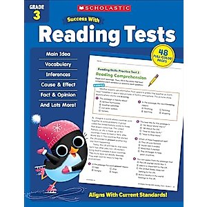 Scholastic Success with Reading Tests Grade 3 Workbook