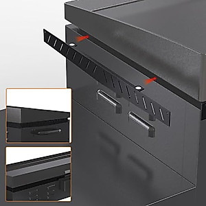 Upgraded Wind Guard for Blackstone 36 Inch Griddle, Magnetic Stainless Steel Wind Screens Protect Flame & Hold Heat, Compatible with Rear Grease Cup Hood and Side Shelf, Gas Saving, Grilling Gifts