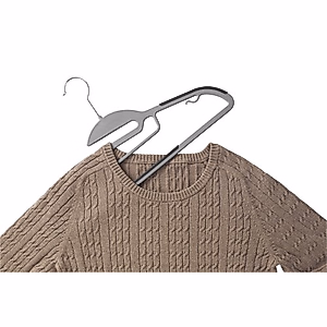 Whitmor Easy Slide Sure Grip Hangers-Set of 5, 6 Count