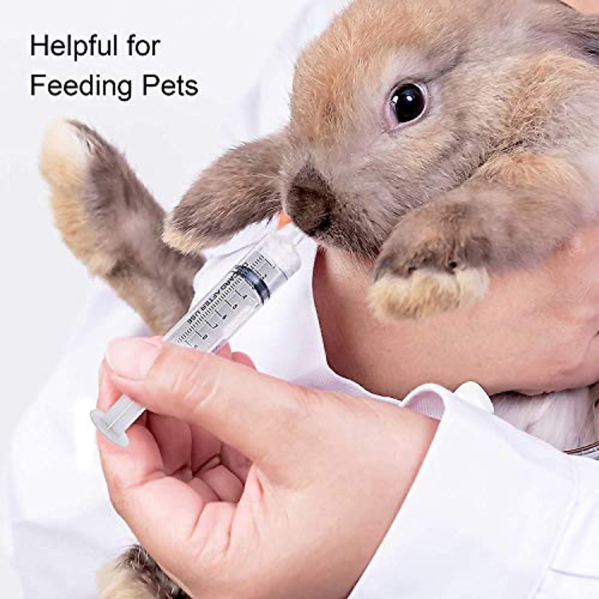 CYGNUS SUPPLIES 4 Pack - 10ml Syringes Without Needle for Measuring, Lip Gloss, Liquid refilling, Dispensing, DIY Crafts, DIY Lip Gloss Accessories, Feeding Pets, Food, Scientific Labs