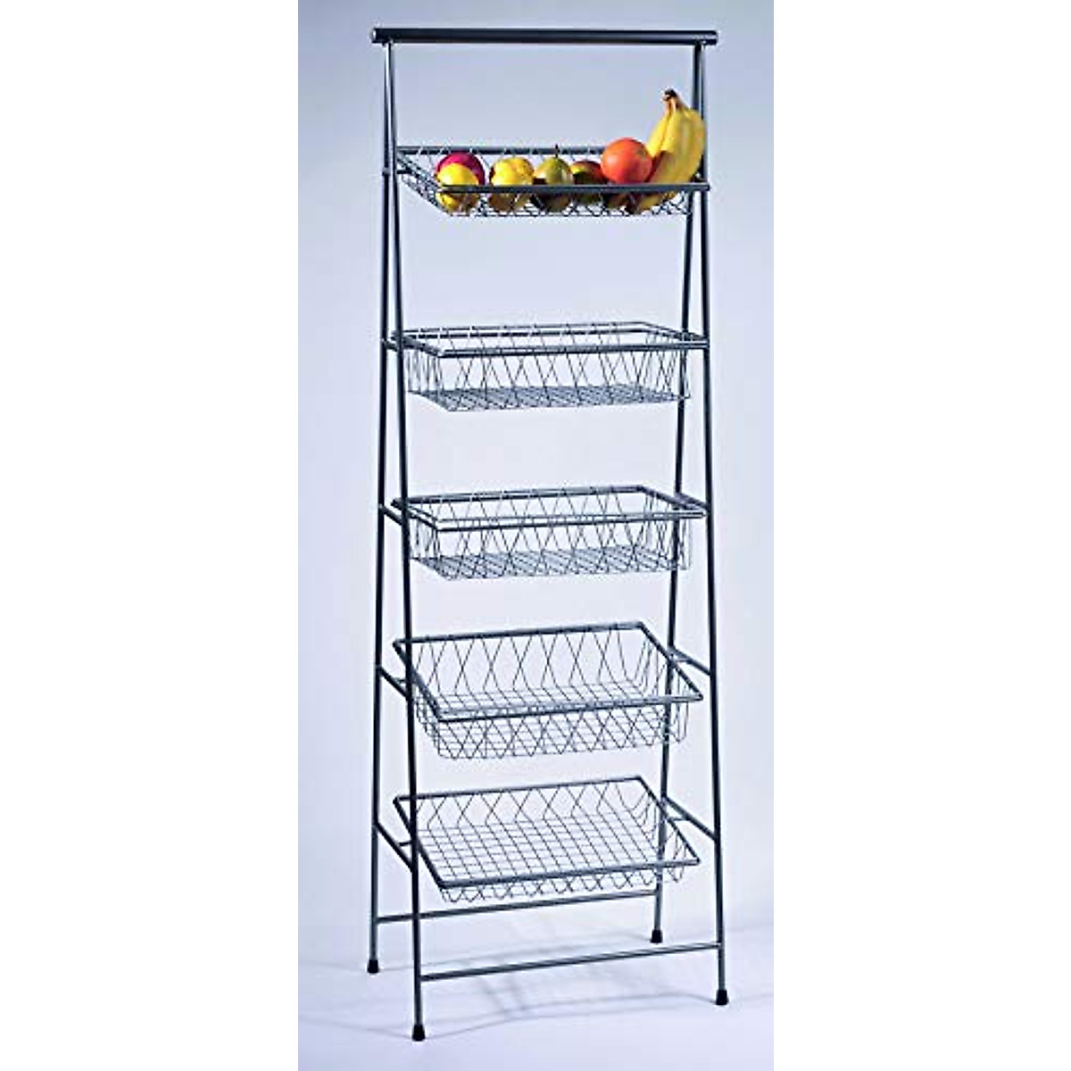 G.E.T. IR-904 18" x 12" Wire Pastry Basket, Iron Powder Coated