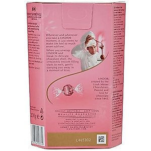 Lindt Lindor Strawberries & Cream 200g