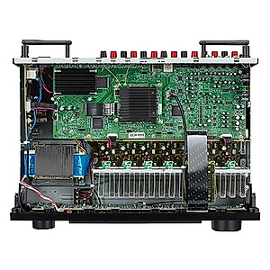 Denon AVR-X1800H 7.2 Channel AV Receiver (2023 Model) - 80W/Channel, Wireless Streaming via Built-in HEOS, WiFi, & Bluetooth, Supports Dolby Vision, HDR10+, Dynamic HDR, and Home Automation Systems