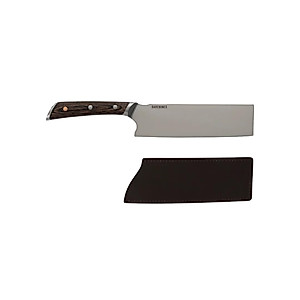 Barebones No. 7 Nakiri Knife - 7-Inch German-Grade Blade - Chopping Knife Perfect for Vegetables - Versatile Chef Knife - Everyday Kitchen Essentials
