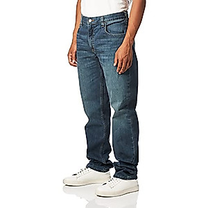 Carhartt mens Rugged Flex Relaxed Fit Low Rise 5-pocket Tapered Jean Work Utility Pants, Canyon, 34W x 32L US