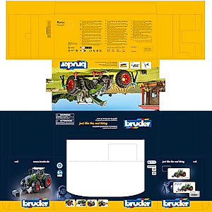 Bruder Fendt X 1000 with Repair Accessories