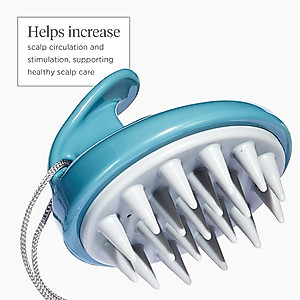 Briogeo Scalp Revival Stimulating Therapy Scalp Massager, Scalp Scrubber and Brush for a Healthy Scalp, Soft Silicone Bristles for a Dry, Itchy Scalp