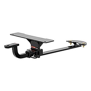 CURT 113703 Class 1 Trailer Hitch with Ball Mount, 1-1/4-In Receiver, Fits Select Nissan Sentra
