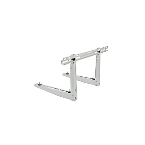 Diversitech Hef-T-Bracket wall mount for Mini Split Air Conditioner Units, max weight 500lbs with 21" arm length & 34" wall bar length