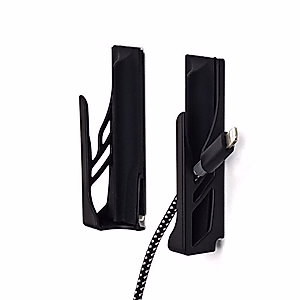 Dockem Koala Wall Mount 2.0 for iPhones, Samsungs & Most Phones: Damage-Free Universal Dock for iPhone 12, Pro, Pro Max, Mini; 11, Pro, Pro Max; SE 2, XS, Max, XR, X, 8, 8+, Galaxy S21s & More [Black]