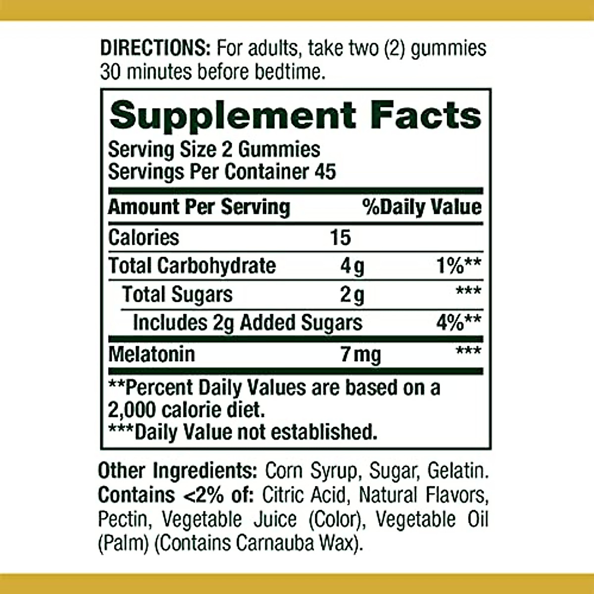 Nature's Bounty 7 mg Melatonin Gummies, Mixed Berry, 90 Count