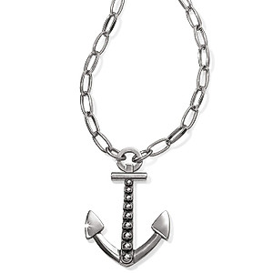Brighton Coastline Reversible Anchor Link Necklace