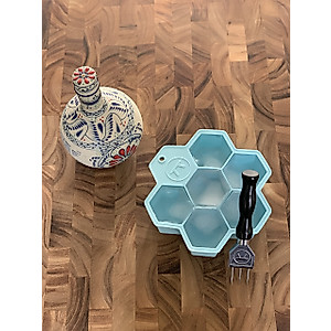 Outset Bartending Tool, Metal Ice Pick with Wood Handle, 7.25"