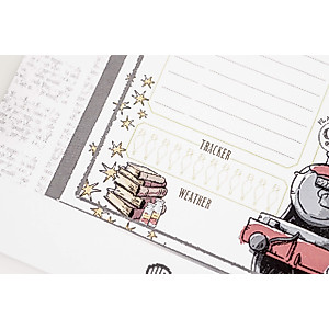 Conquest Journals Harry Potter Daily Planning Notepad, Tear Off Sheets, 50 Pages, 8" x 10" - Priorities, Schedule, To Do's, Notes, Meal Planner and Daily Habit Tracker