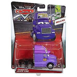 Disney Pixar Cars Transberry Juice Cab Deluxe Die-Cast Vehicle