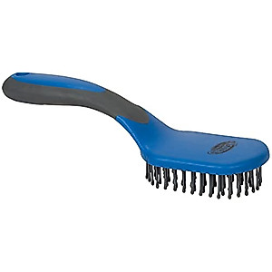 Weaver Leather Mane and Tail Brush French Blue/Gray, Medium …