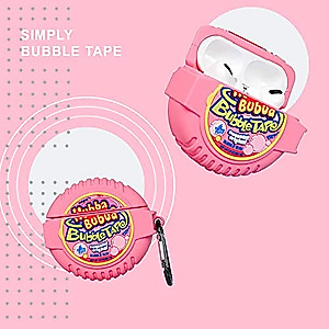 Compatible with Airpods Pro Cases, Cute 3D Soft Silicone Cool pods Pro Case, Shockproof Anti-Crack Protective Funny Cover Fun Shell Gift for Kids Boys Girls Teens Air pods Pro case