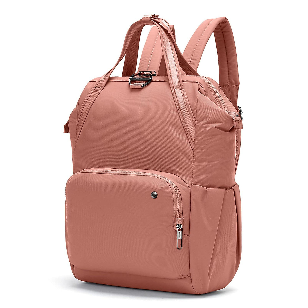 Pacsafe Women's Citysafe CX 17L Anti Theft Backpack-Fits 16 inch Laptop, ECONYL Rose, One Size