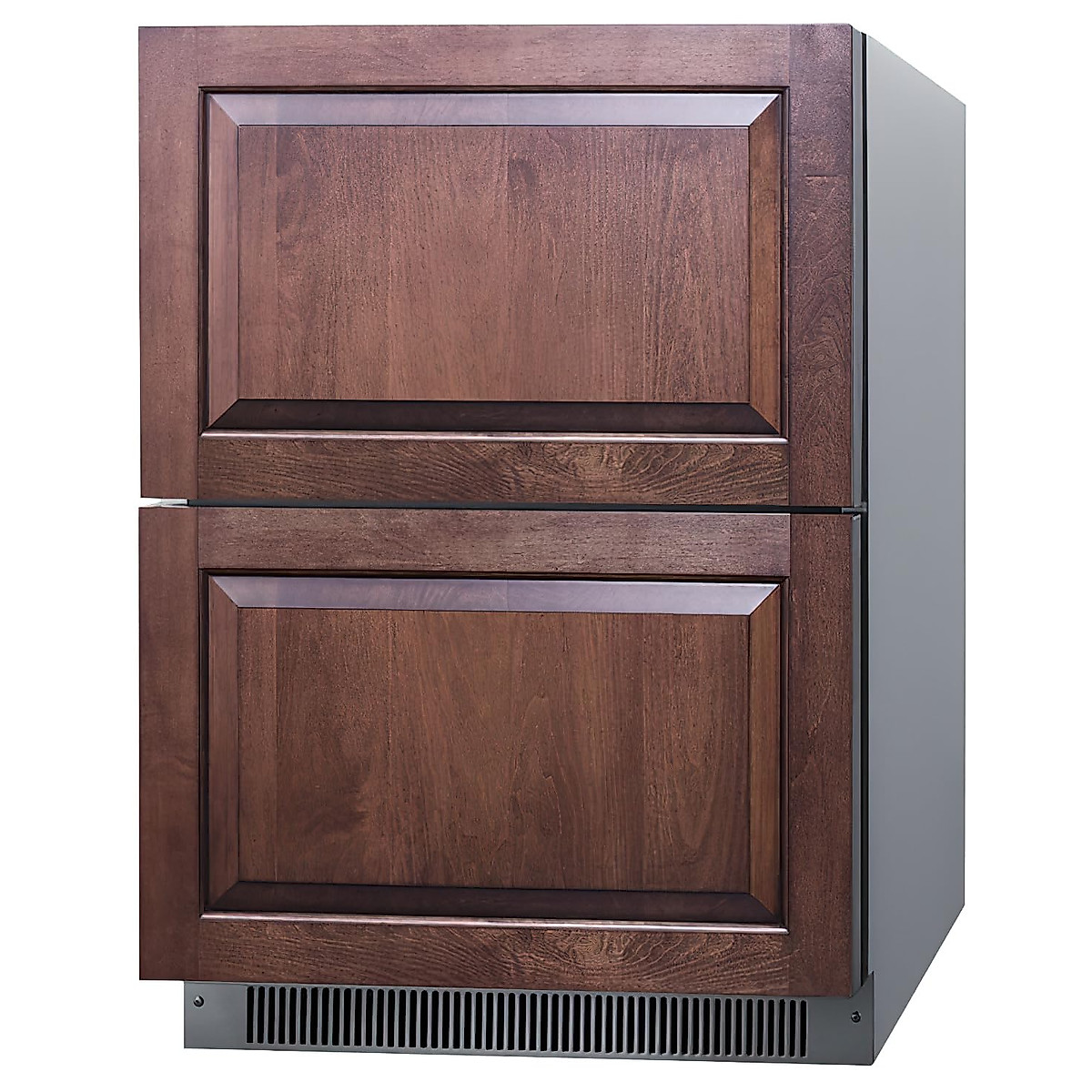 Summit Appliance ADFD2D24PNR 24" Wide 2-Drawer All-Freezer; ADA Compliant; Panel-ready Drawer Fronts (Panels Not Included); Temperature Alarm; Door Alarm; For Indoor/Outdoor Use; Fan-forced Cooling