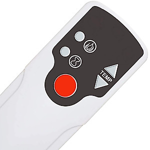 Replacement for Twin Star CHIMNEYFREE Electric Fireplace Heater Remote Control 18IRM9984 18II800GRA 18II800GRA-A003 18II800GRA-A004 18II800GRA 18II800GRA-A006