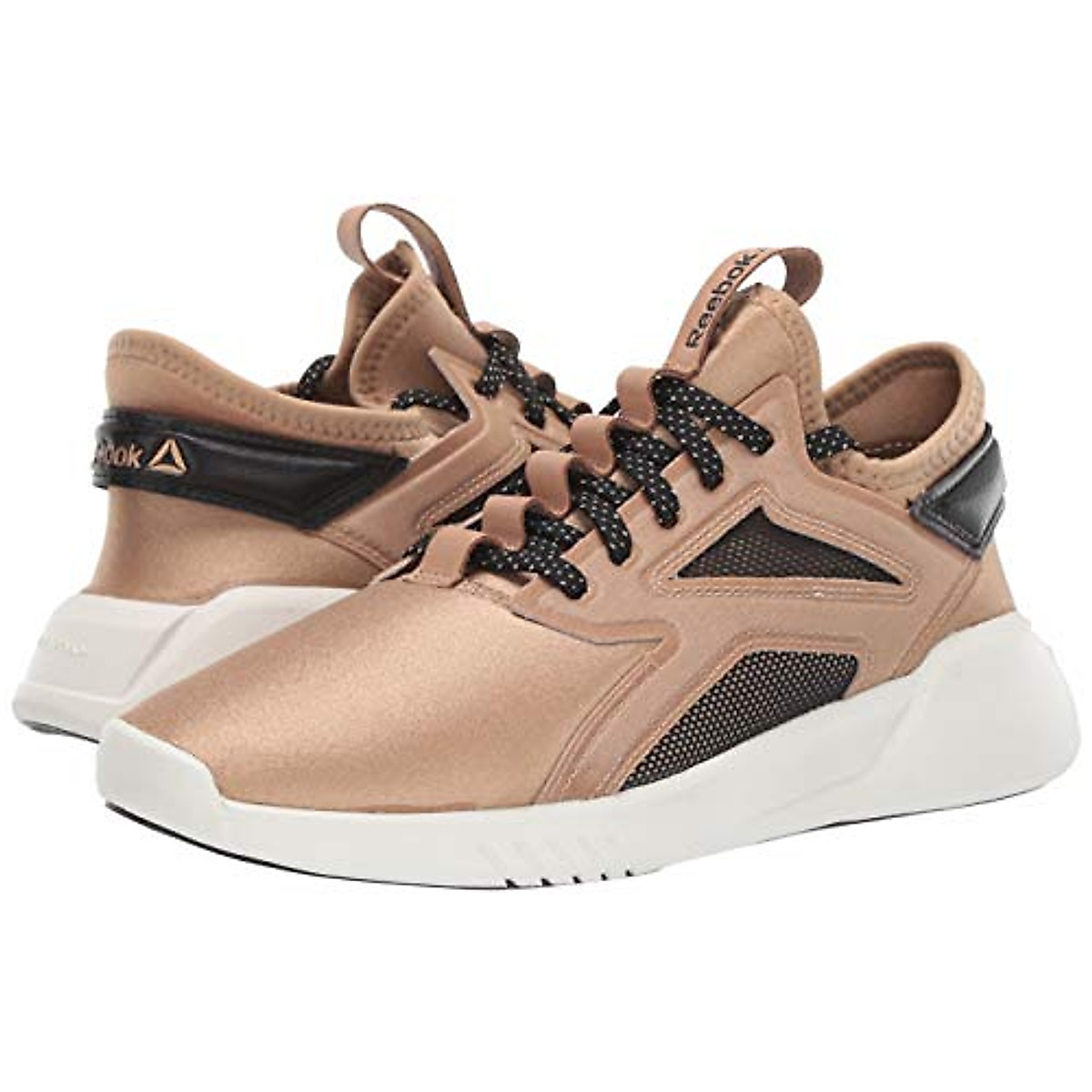 Reebok Women's Freestyle Motion LO Cross Trainer, Black/Chalk, 5.5 M US