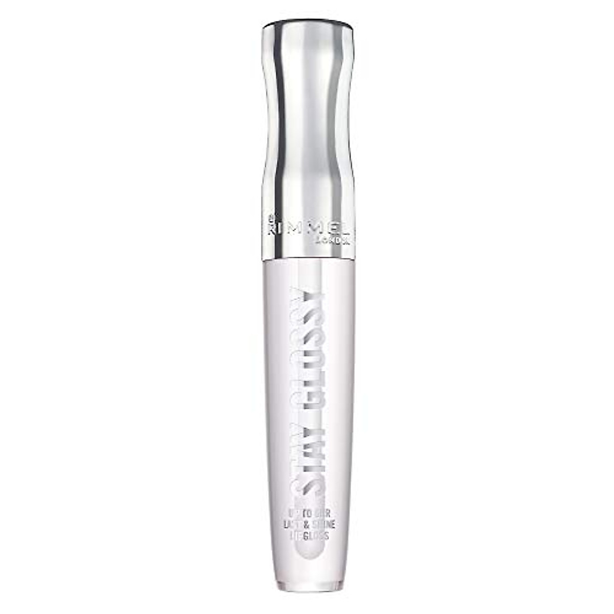 Rimmel Stay Glossy Lip Gloss - Non-Sticky and Lightweight Formula for Lip Color and Shine - 820 Seduce Me, .18oz