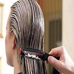 KAISIDA Professional Anti Splicing Detangling Roller Comb, Integrated Roller Hair Comb，Professional Hair Dyeing Comb, Hair Daily Care Comb