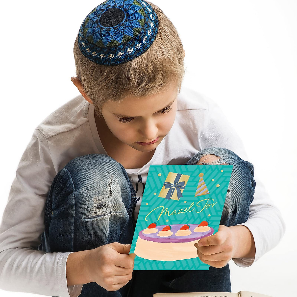 Fancy Land Bat Mitzvah Cards and Bar Mitzvah Cards Mazel Tov Jewish Celebration Cards Boys Girls
