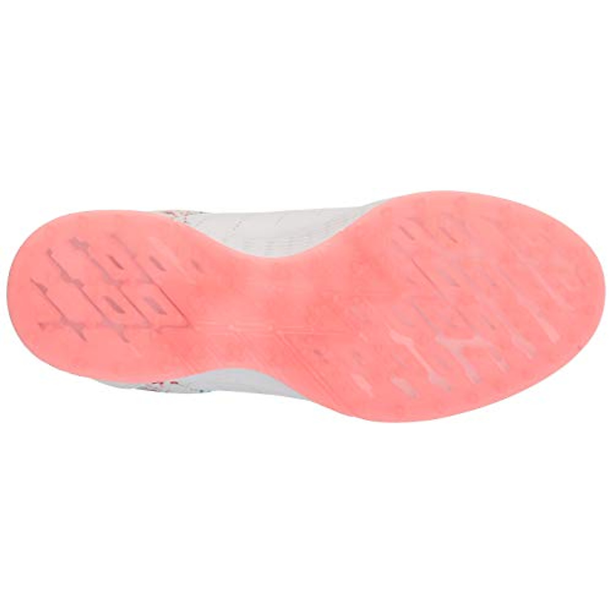 Skechers womens Pivot Spikeless Golf Shoe, White/Multi Tropic, 8.5 US