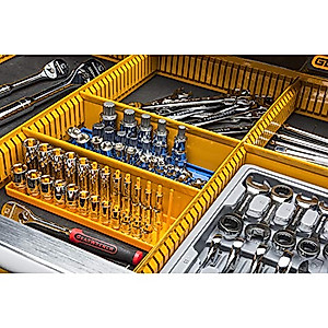 GEARWRENCH 42" 11 Drawer Mobile Work Station, Black & Orange - 83169