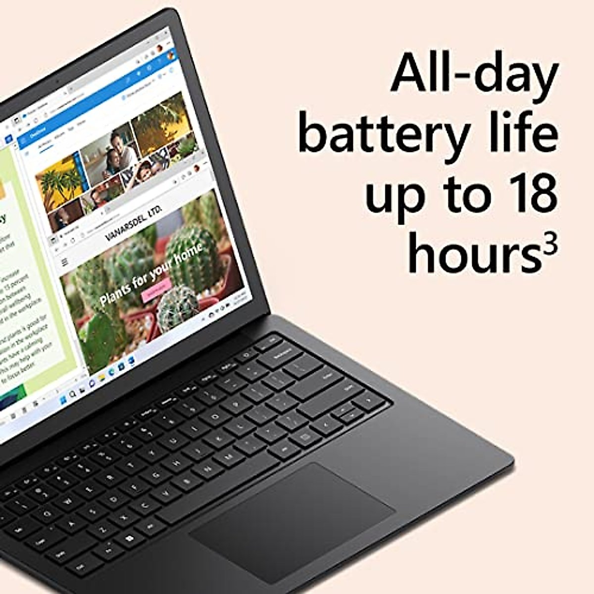 Microsoft Surface Laptop 5 (2022), 13.5" Touch Screen, Thin & Lightweight, Long Battery Life, Fast Intel i7 Processor for Multi-Tasking, 512GB Storage with Windows 11, Black