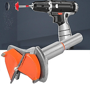 Forstner Drill Bits Wood Hole Saw Bits 35mm Steel Boring Positioning Drill Bit Wood Hole Saw for Cupboard Cabinet Hinge