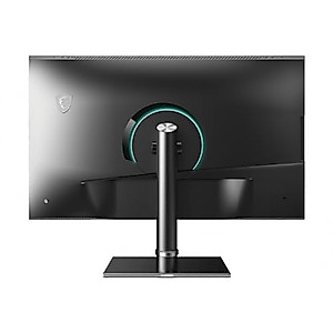 MSI Creator PS321QR 32" 2560 x 1440 WQHD 165Hz 1ms Response Time 16:9 Aspect Ratio VESA Certified Display HDR 600 Anti-Glare Tilt/Swivel/Height Adjustment Content Creation Monitor, Black