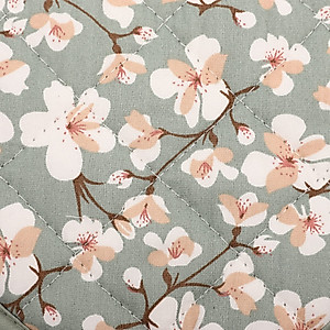 Tofficu 2pcs Pocket Pot Holders Heart Shaped Cotton Heat Resistant Kitchen Oven Potholder Hot Pads Machine Washable Oven Mitts Terry Cloth Potholders for Daily Kitchen Baking Cooking