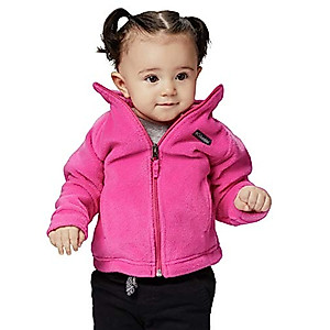 Columbia unisex-baby Benton Springs Fleece Jacket, Pink Ice, 2T